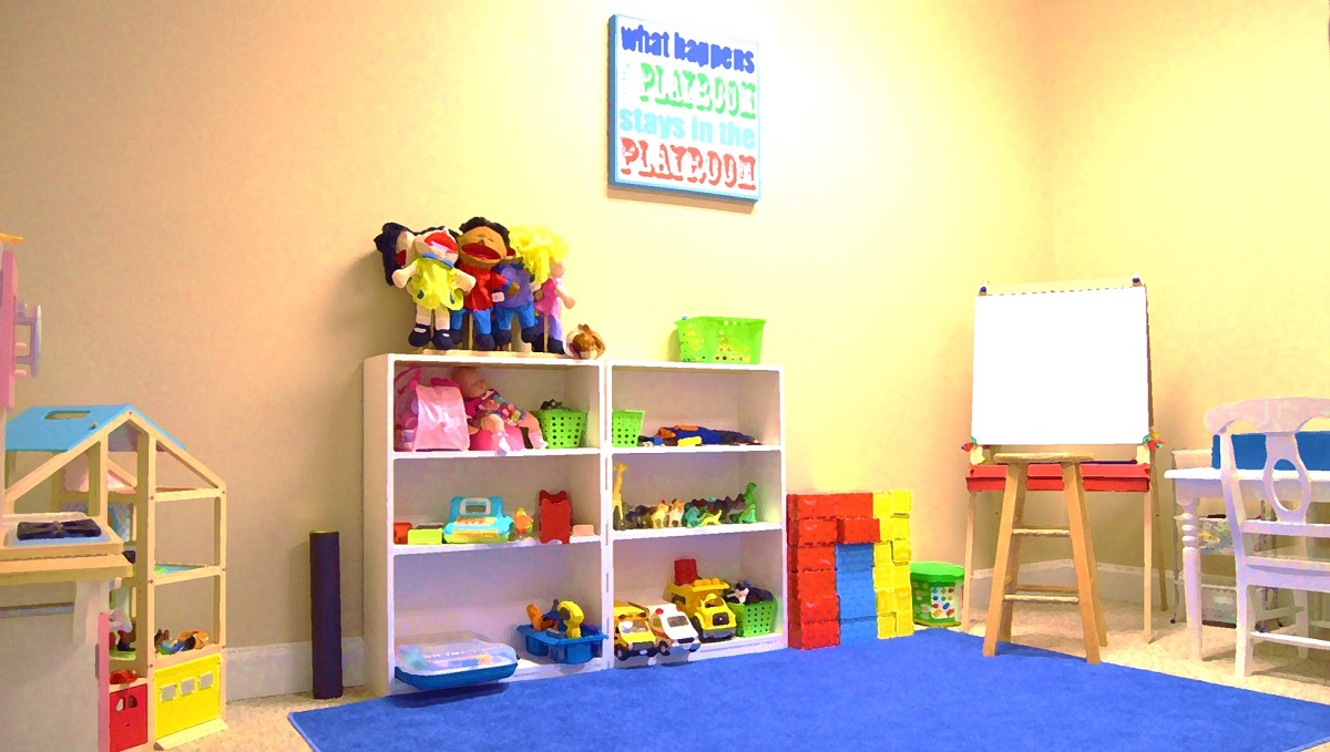 play therapy room - The Mindly Group, PLLC