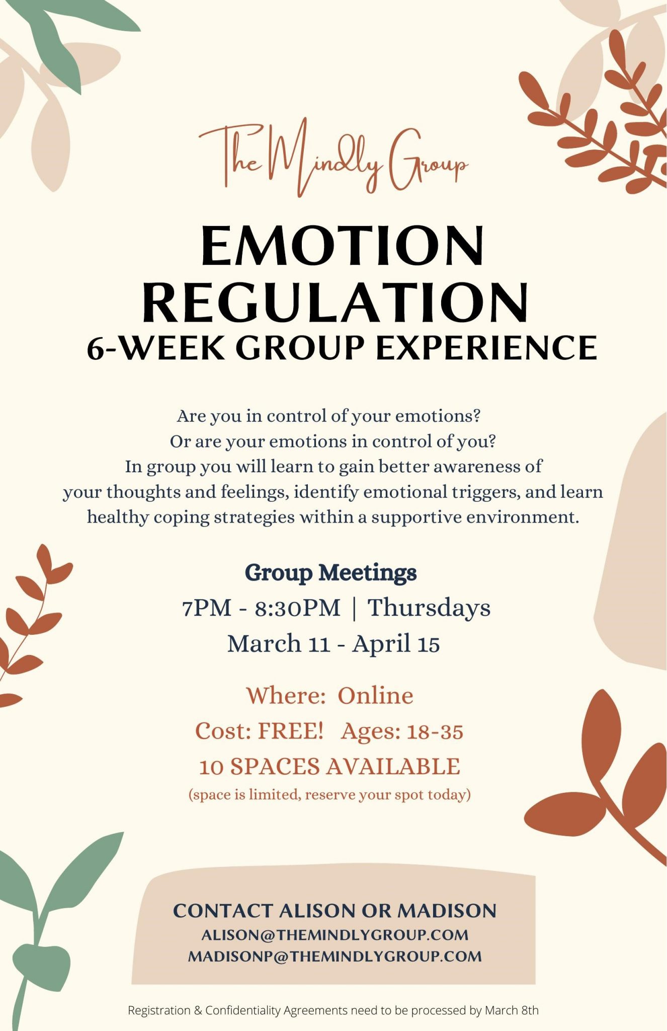 Emotion Regulation Group_Flyer - The Mindly Group, PLLC